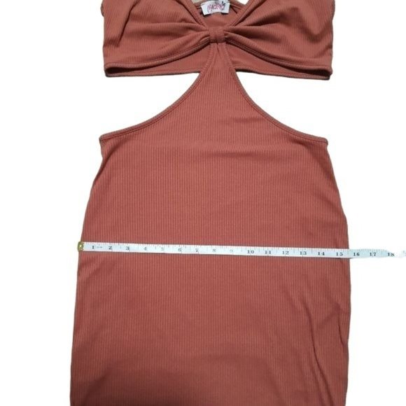 Madrag | Dresses | Madrag Sexy Orange Open Side Dress | Poshmark